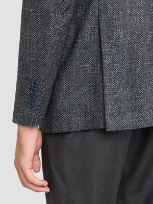 Emporio Armani Melange Wool-blend Sport Coat