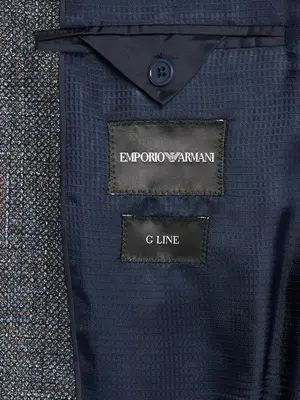 Emporio Armani Melange Wool-blend Sport Coat