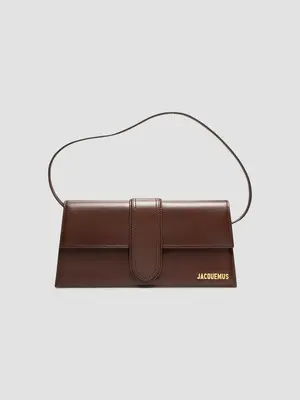 Jacquemus Le Bambino Leather Shoulder Bag - Brown