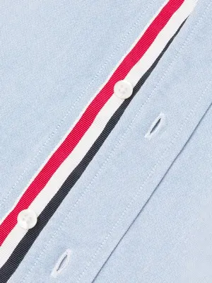 Thom Browne Classic Cotton Oxford Shirt - Light Blue