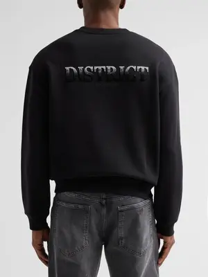 Emporio Armani Logo Jersey Crewneck Sweatshirt