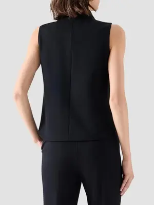 Akris Diamond Dice Dot Blouse