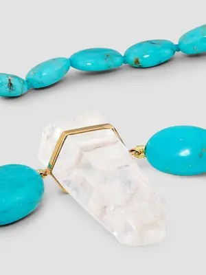 Jia Jia Nevada 14k Yellow Gold & Crystal Quartz Pendant Necklace