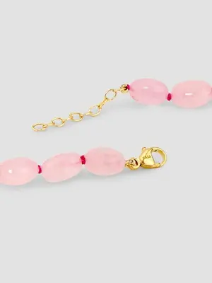 Jia Jia Arizona 14k Yellow Gold & Morganite Beaded Necklace