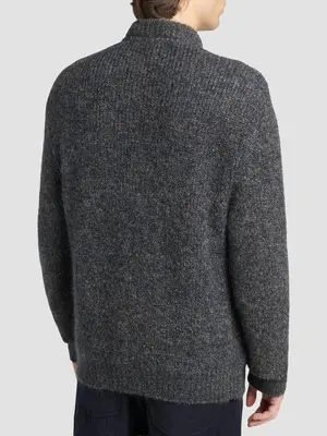 Giorgio Armani Mohair-blend Cardigan