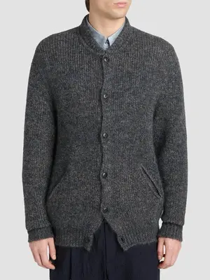 Giorgio Armani Mohair-blend Cardigan