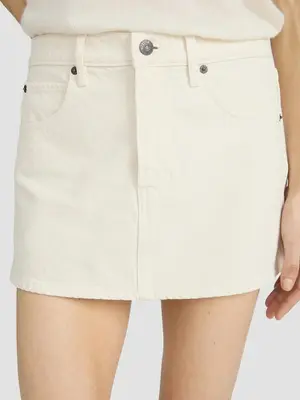 FRAME The Mini Skirt - Shell