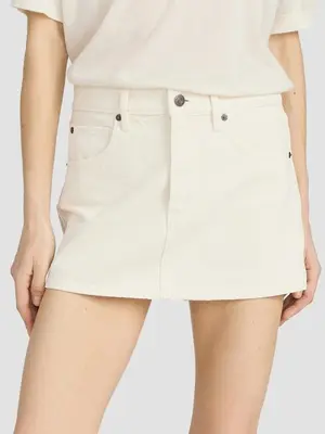FRAME The Mini Skirt - Shell