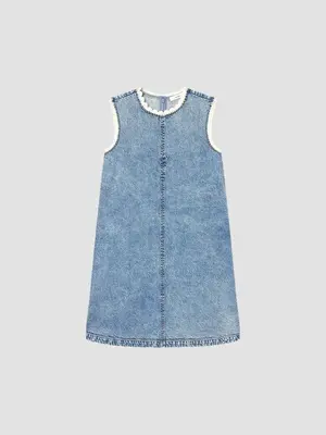 FRAME The Crochet Tide Minidress - Dawn