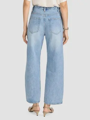 FRAME The Crochet Bow Crop Jeans