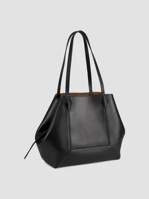 JIMMY CHOO Medium Diamond Leather Tote Bag
