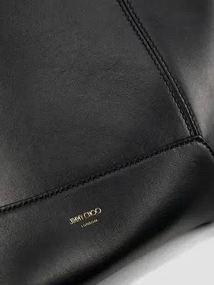 JIMMY CHOO Medium Diamond Leather Tote Bag
