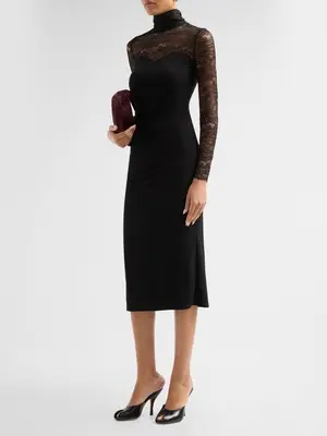 Generation Love Westia Lace Jersey Midi Dress