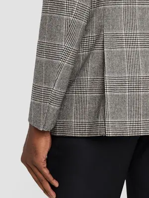 Giorgio Armani Glen Check Wool-cashmere Sport Jacket