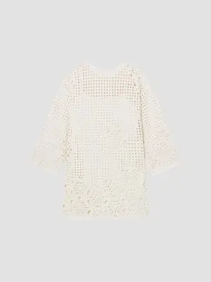FRAME The Postcard Cotton Tunic Dress