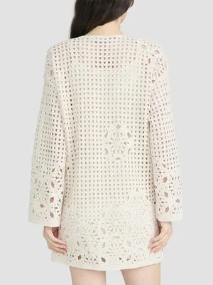 FRAME The Postcard Cotton Tunic Dress