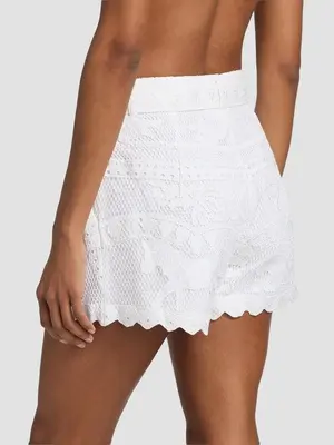 Camilla Lace Tuck Front Shorts