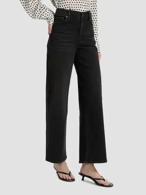 FRAME Le Slim Palazzo Ankle Jeans