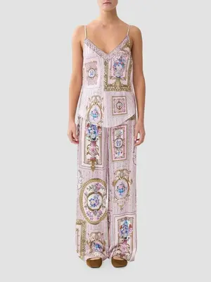 Camilla V-neck Silk Cami