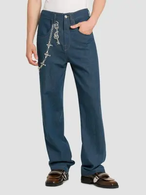 BLUEMARBLE Relaxed Trompe L'oeil Jeans