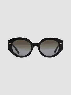 AHLEM Art Deco 51mm Round Sunglasses