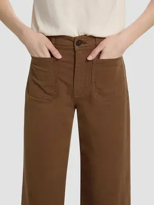 FRAME Le Slim Palazzo Harbor Pocket Jeans