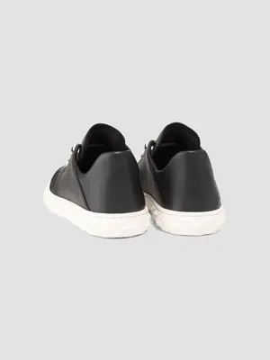 JIMMY CHOO Diamond Light Flex Leather-suede Low-top Sneakers
