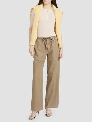 FRAME The Gallery Cotton Pants