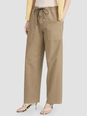 FRAME The Gallery Cotton Pants