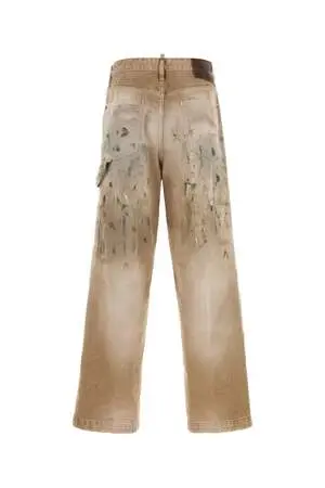 Dsquared2 Beige Denim Jeans