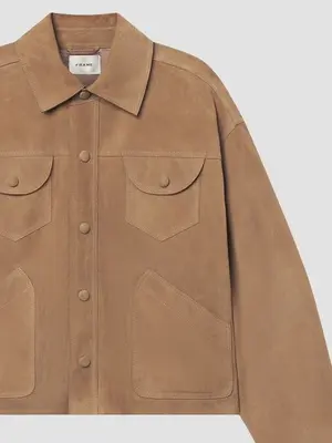 FRAME The Suede Utility Jacket