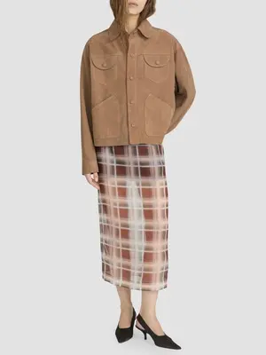 FRAME The Suede Utility Jacket
