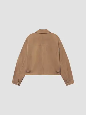 FRAME The Suede Utility Jacket