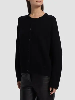 Loulou De Saison Aidar Wool-cashmere Cardigan