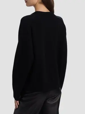Loulou De Saison Aidar Wool-cashmere Cardigan