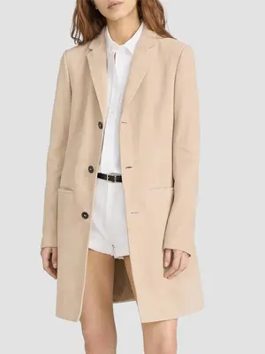 FRAME The Sleek Suede Jacket