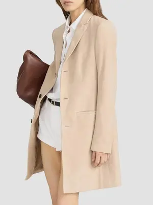 FRAME The Sleek Suede Jacket