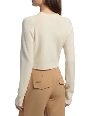 Loulou De Saison Zephir Cropped Cardigan