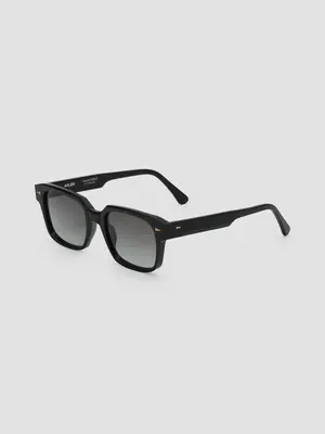 AHLEM Gros Caillou 53mm Rectangular Sunglasses - Black