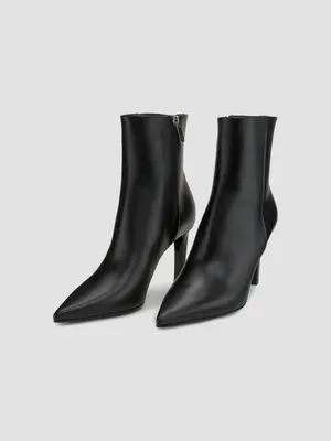 JIMMY CHOO Frankie 85mm Leather Ankle Boots