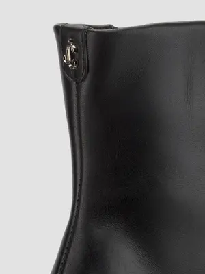 JIMMY CHOO Frankie 85mm Leather Ankle Boots