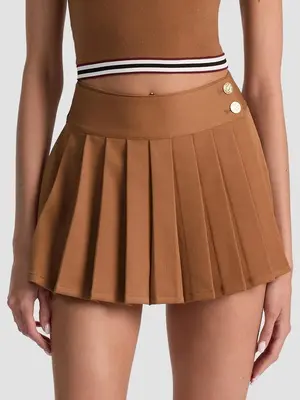 Alice + Olivia Noah Side-striped Skort