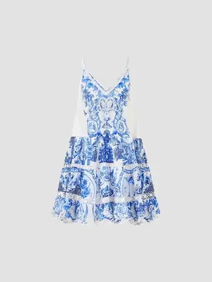 Camilla Gathered Minidress
