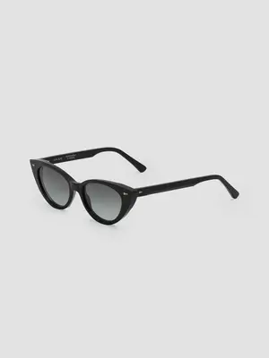AHLEM Gambetta 52mm Cateye Sunglasses - Black