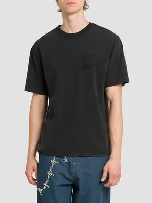BLUEMARBLE Stonewashed Chain Stitch T-shirt