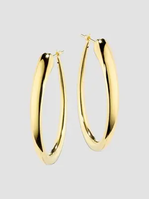 Roberto Coin 18k Hoop Earrings - Gold