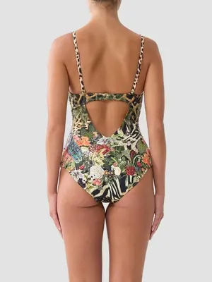 Camilla Printed Underwire One-piece Swimsuit