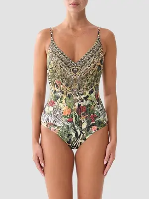 Camilla Printed Underwire One-piece Swimsuit
