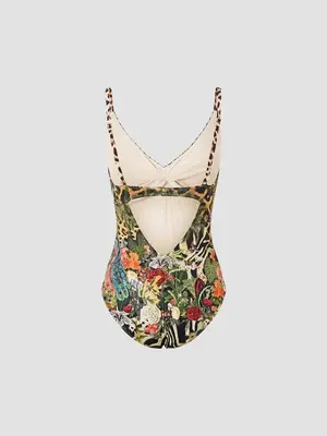 Camilla Printed Underwire One-piece Swimsuit