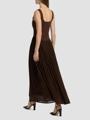 Simkhai Jamie Scoopneck Maxi Dress